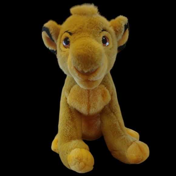 Disney | Toys | 994the Lion King Young Simba Plush Vintage Disney ...